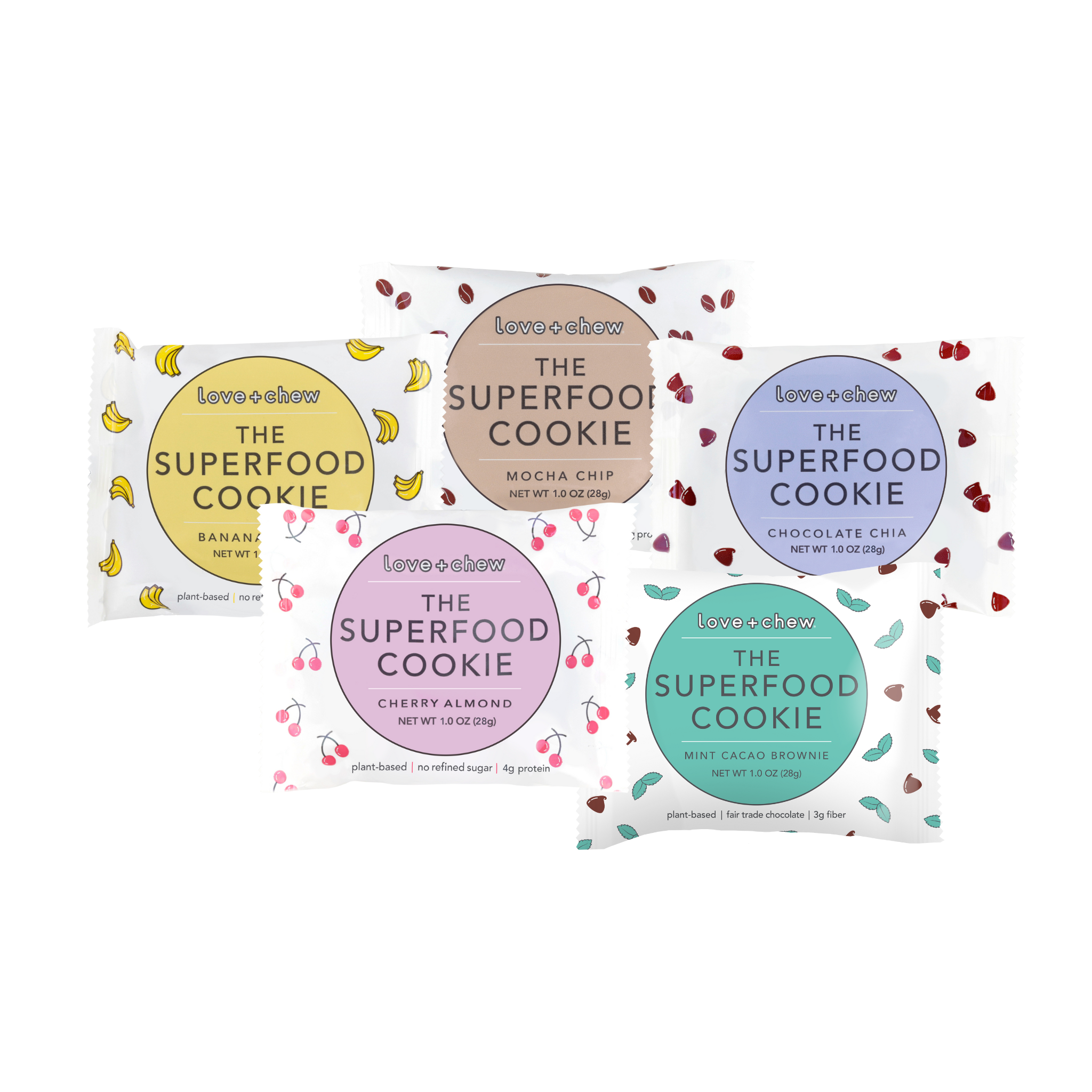 Mini Cookies Sampler Pack – Love + Chew